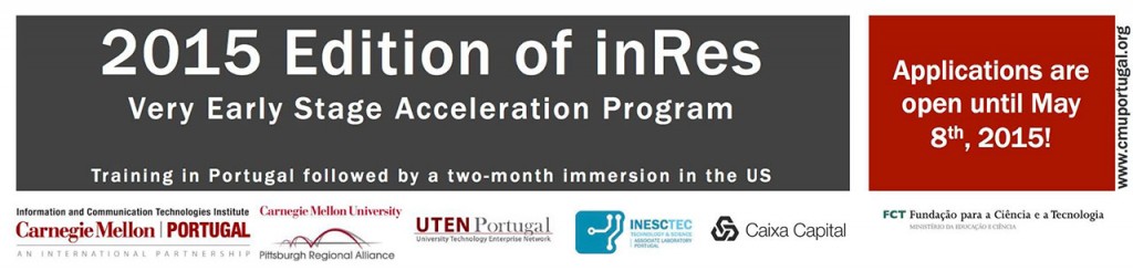 inRes is Back. Applications open until May 8 - Portugal Startups